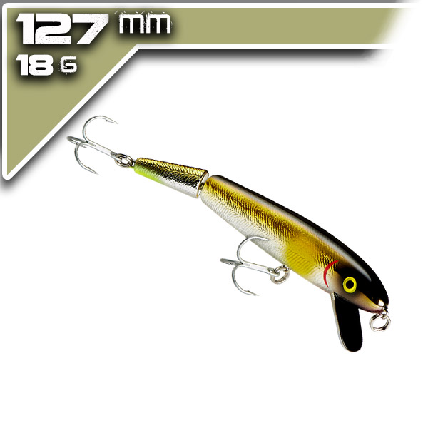 Cotton Cordell Jointed Red-Fin 12,7cm/18g - Black Chrome Ayu - Műcsalik ...